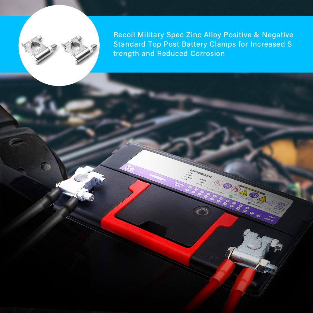 ZB1 Battery Terminal, Positive and Negative – Recoil Audio