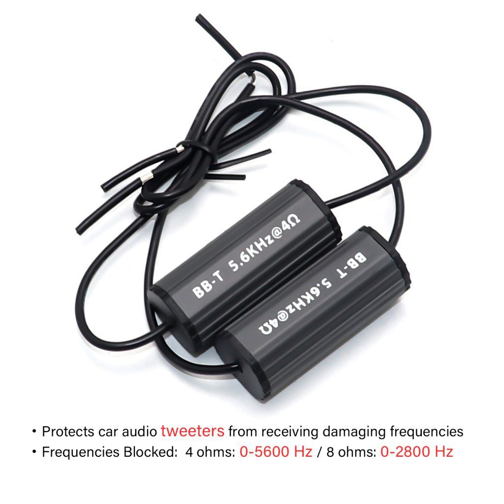 BB-T Bass Blocks Designed to Protect Car Audio Tweeters, Eliminate ...