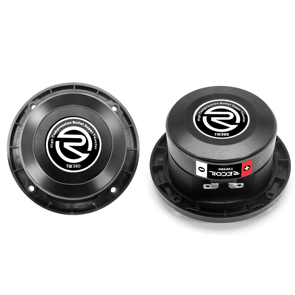 TW250 High Compression Bullet Super Tweeters, 1-Inch High-Temperature ...