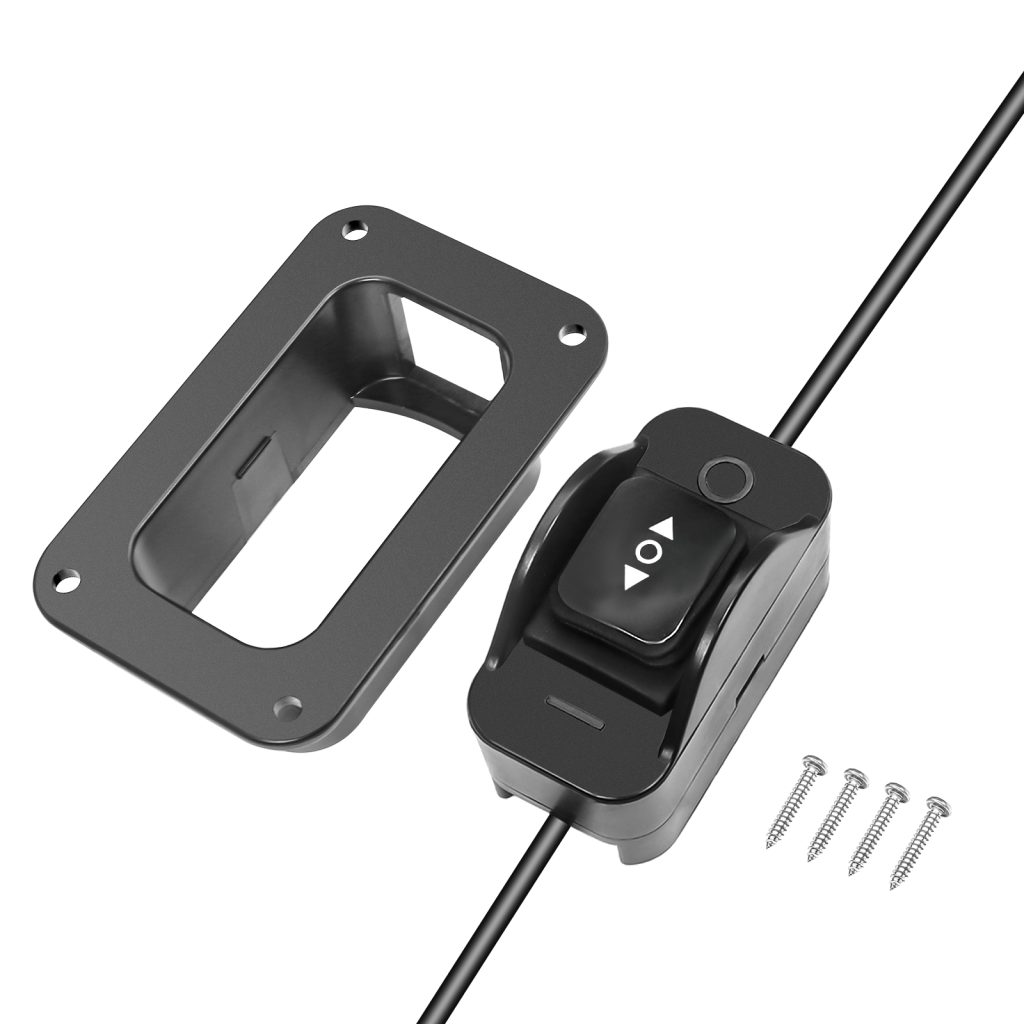 LAS3 DPDT 25A 12V DC Motor Polarity Reversing Momentary Rocker Switch ...