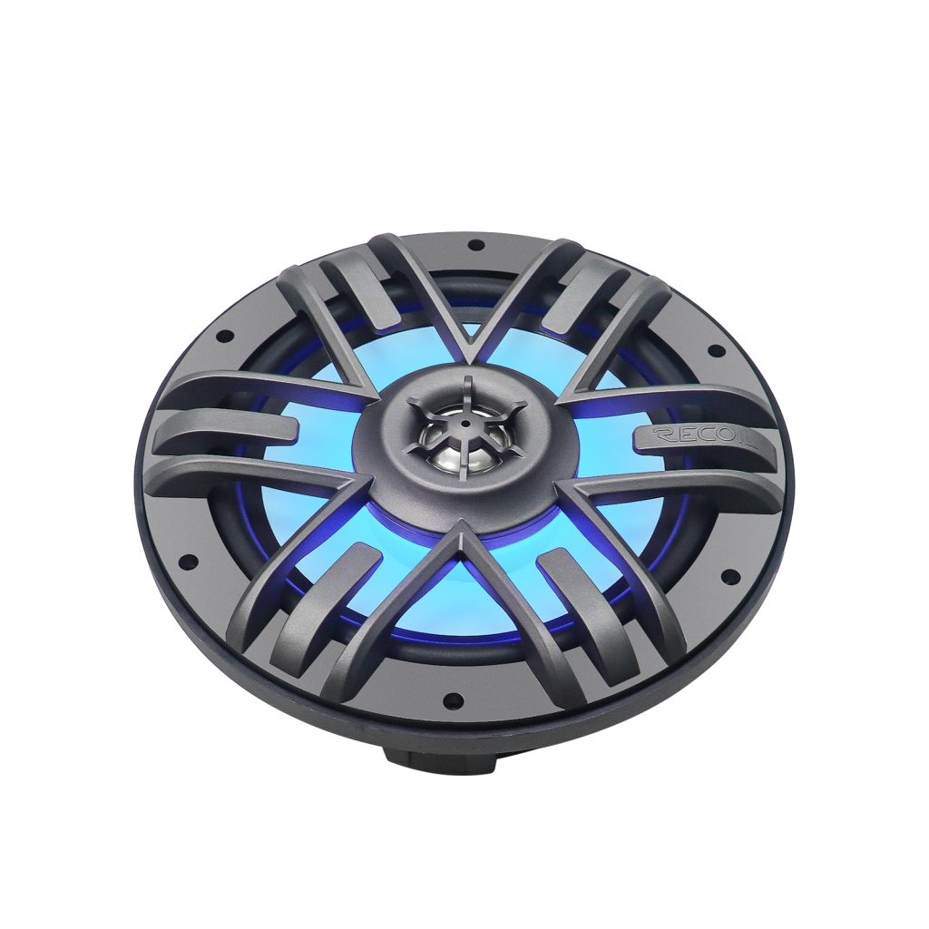 M1-65 M1 Series 6.5 Inch 2-Way Marine Boat & UTV/ATV Coaxial Speakers ...