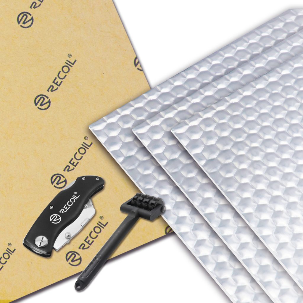 DMBK Professional Grade 90mil 36sqft Car Sound Deadening mat – Butyl ...