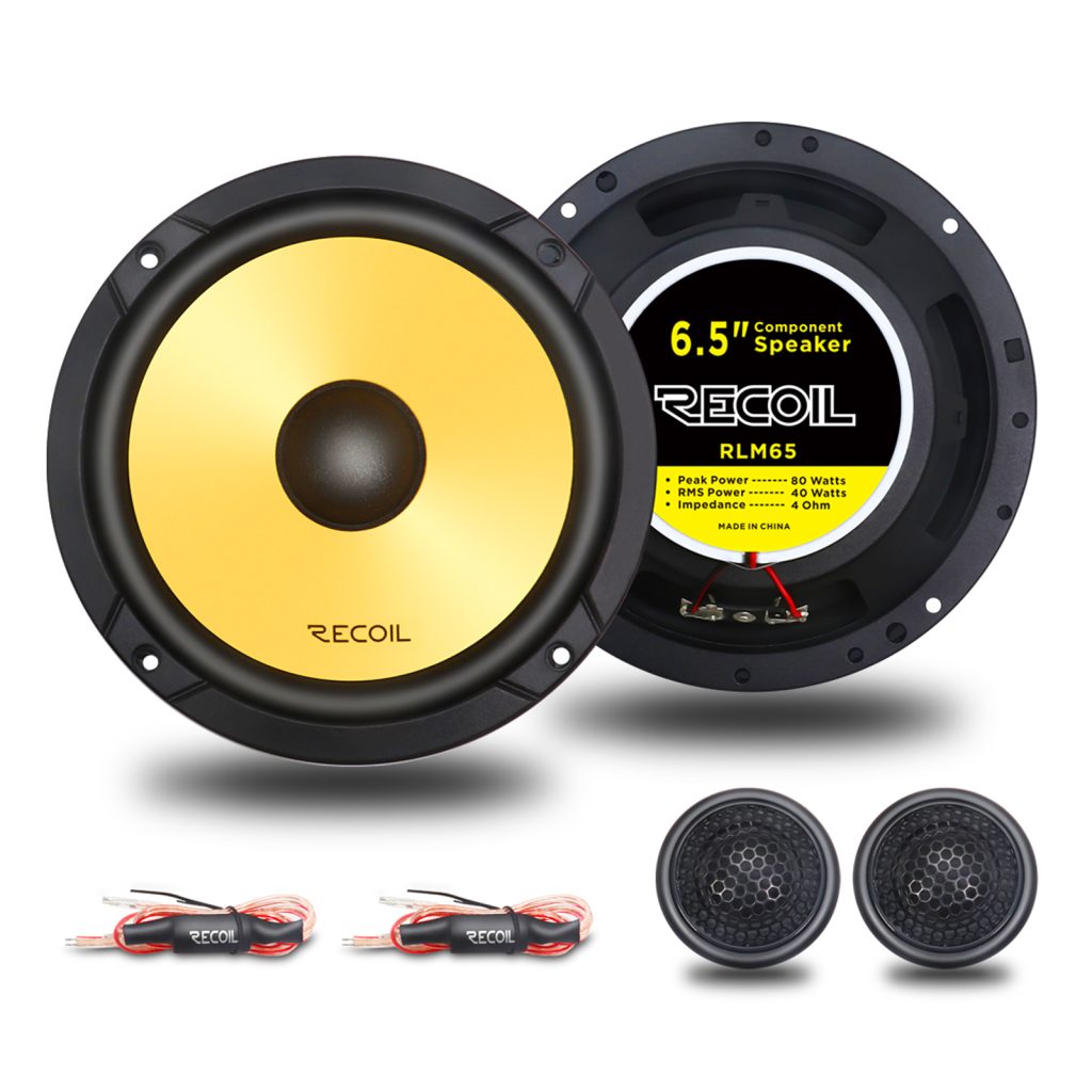 RLM65 Level-3 Series 6.5-Inch Car Audio Component Speaker System ...