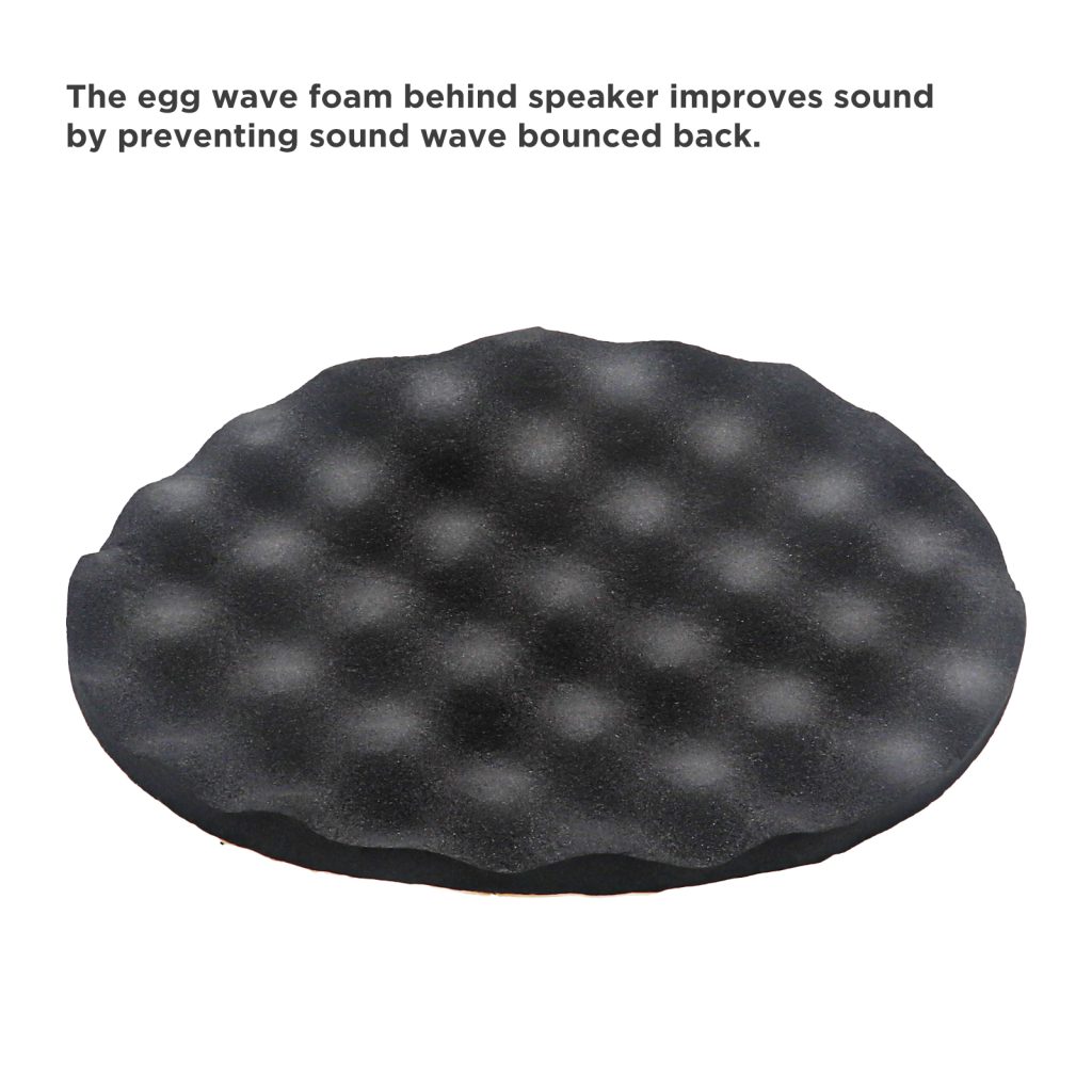 SPB69-DM Foldable Silicone 6X9” Car Speaker Baffle Kits with Egg Crate ...