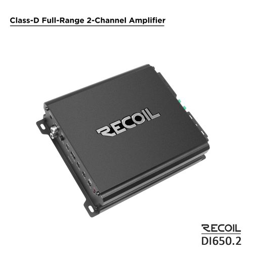 DI650.2 Full-Range Class-D 2-Channel Car Audio Amplifier, 1,400 Watts ...