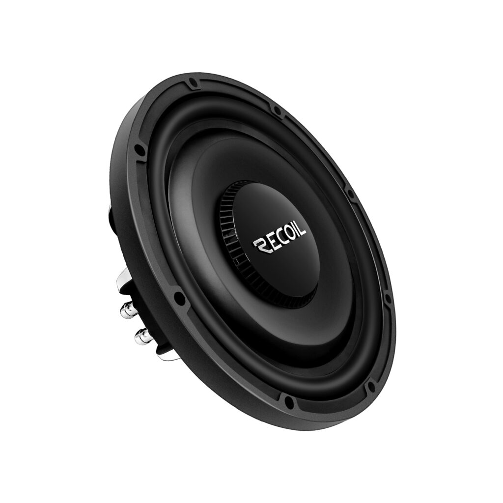SXS12D2 Ultra Shallow 12 Inch 800 Watts Power Dual 2 Ohm Voice Coil, 2 ...