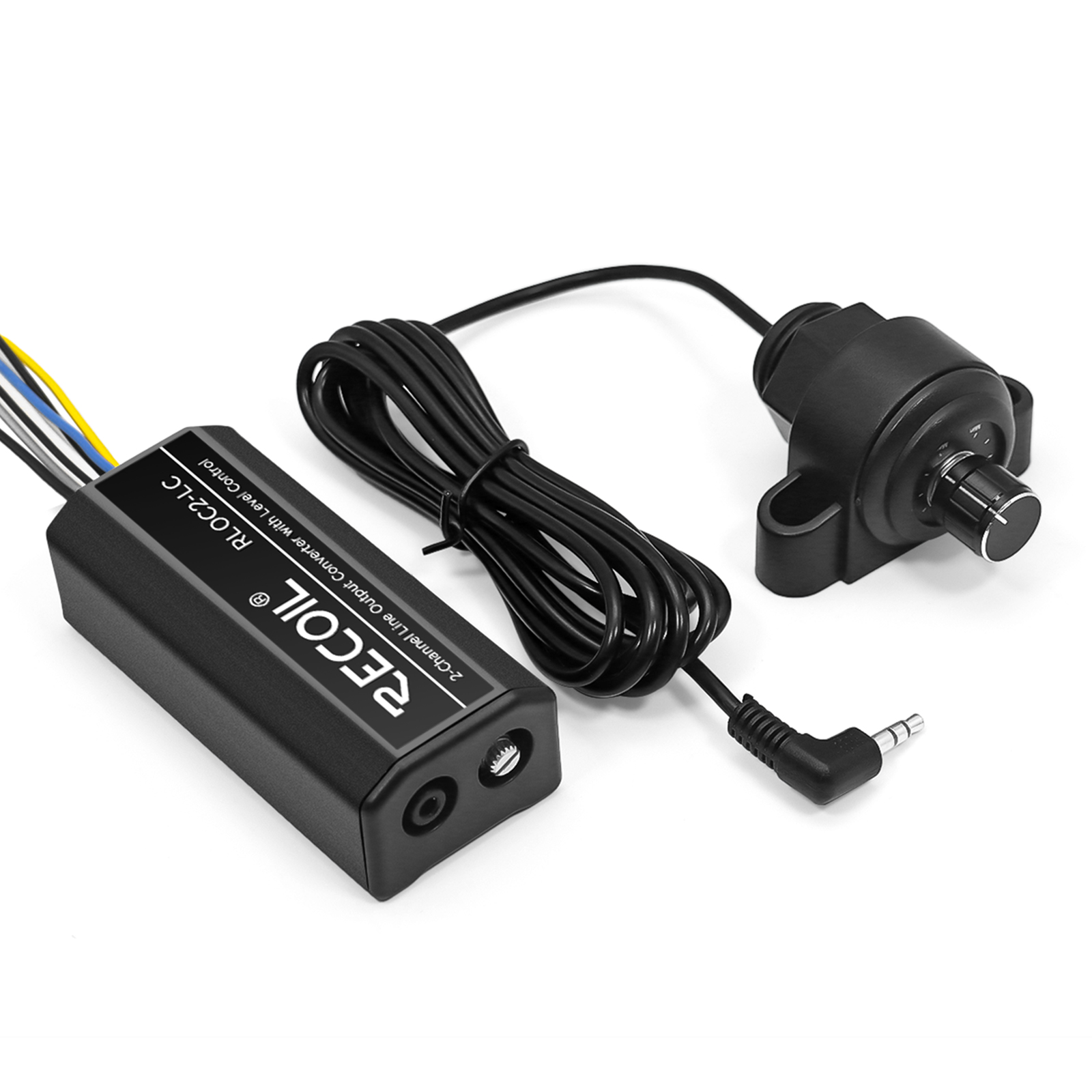 RLOC2-LC RLOC2 Two Channel Speaker Cable to RCA adjustable Line Output ...