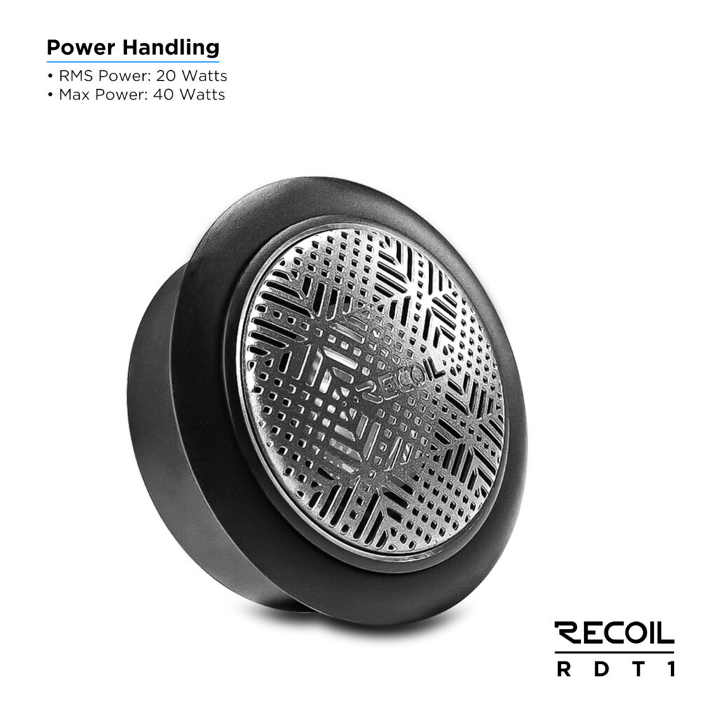 RDT1 Echo Pro series ceramic dome tweeter – Recoil Audio
