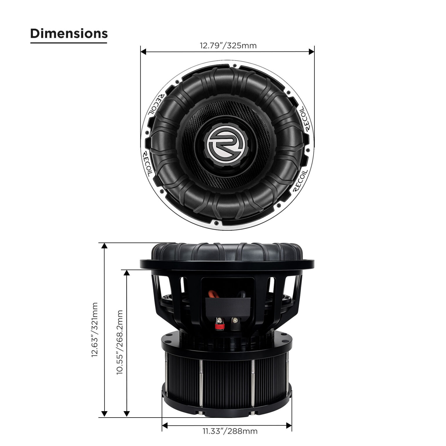 SPL12D1 SPL Series Competition 12-Inch Subwoofers | 5000W Peak Power ...